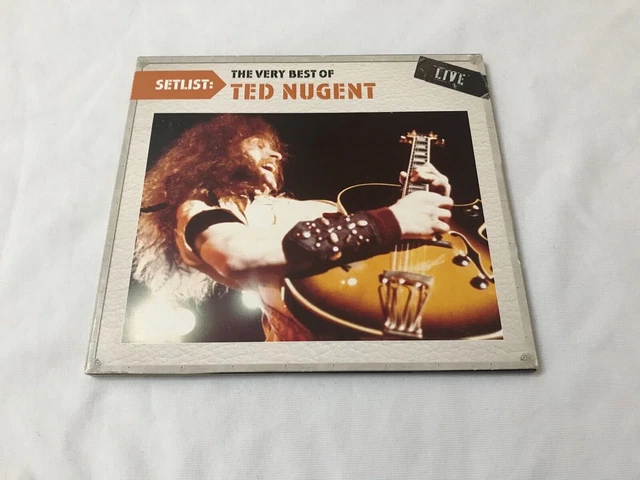 RARE US CD Album Ecopack 10T Ted Nugent The Very Best Of Live (2010 ...