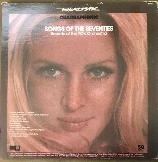 SONGS OF THE SEVENTIES Sounds Of The 70 s Orchestra LP Quadraphonic songs-of-the-seventies-sounds-of-the-70-s-orchestra-lp-quadraphonic
