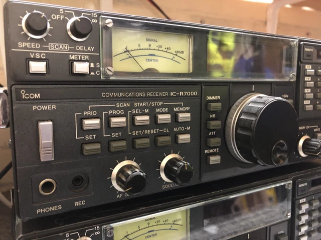 ICOM IC-R7000 COMMUNICATIONS Receiver with HF Mod. £174.69 - PicClick UK