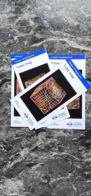 4X NEW JULY 2025 Tube Map TfL London Underground LATEST £1.95 - PicClick UK