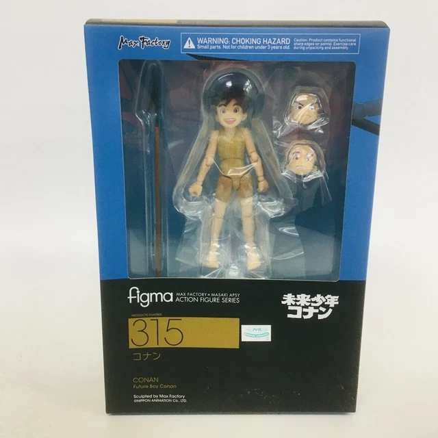 FIGMA FUTURE BOY Conan Action Figure Max Factory £148.32 - PicClick UK