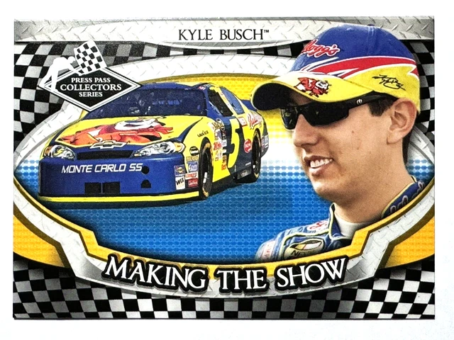 CARTE DE COURSE Kyle Busch 2006 Press Pass Collectors Series MAKING THE ...