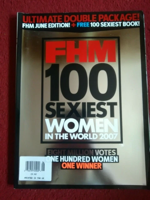 FHM 100 SEXIEST Women In The World 2007 UK magazine $34.40 - PicClick CA