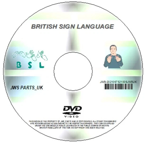 LEARN BSL BRITISH Sign Language Course Dvd / Free Cd Rom £3.79 ...