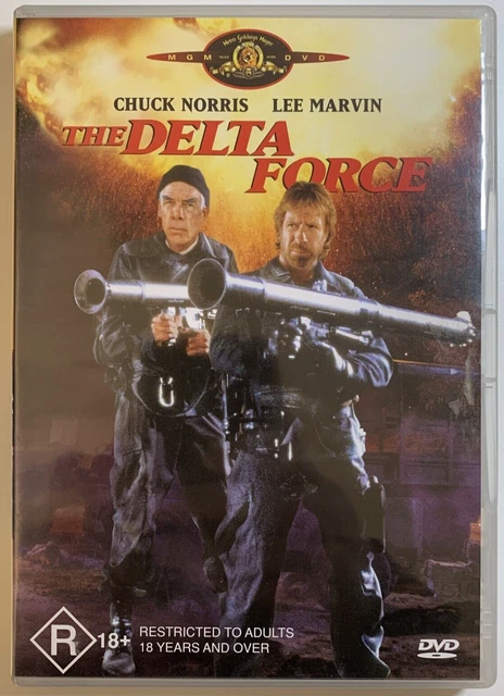 DELTA FORCE (DVD, 1985) Chuck Norris, Lee Marvin, Region 4, PAL, Free ...