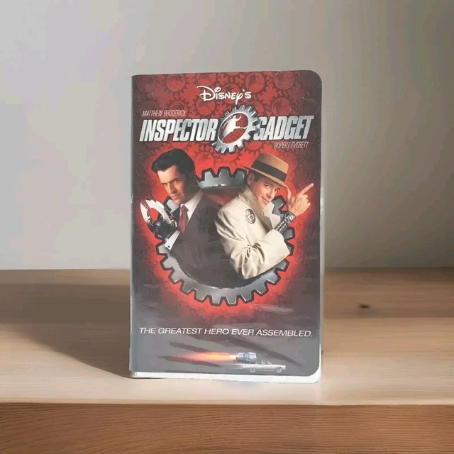 VINTAGE DISNEY'S INSPECTOR Gadget (VHS Clam Shell Case, 1999) Matthew ...
