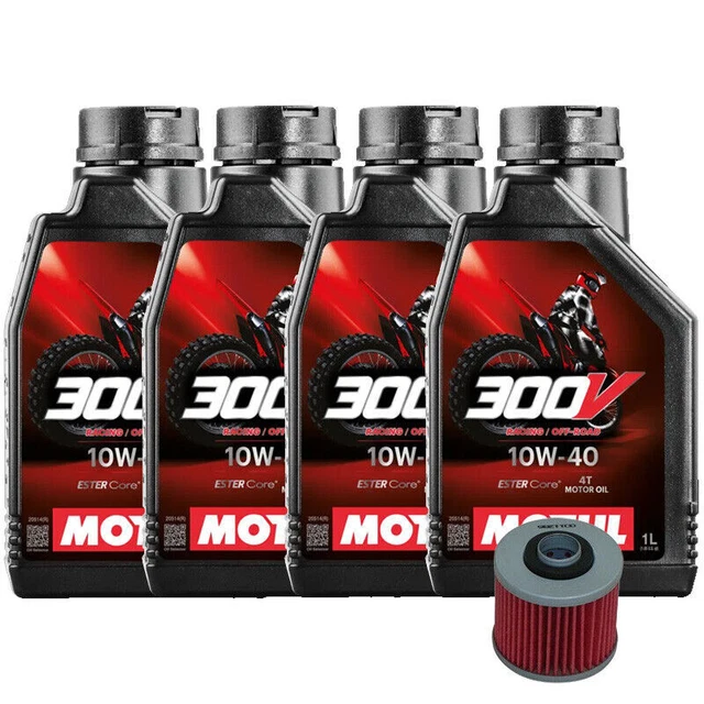 KIT DE COUPE Yamaha XT 500 1981 FILTRE + HUILE MOTUL 300V FL R.R. 10W40 EUR 102,66 - PicClick FR