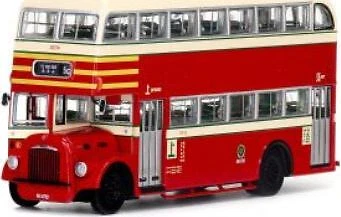 80M BUS MODEL Daimler C '3 Yellow Bands' KMB - 1:76 Model £70.40 ...