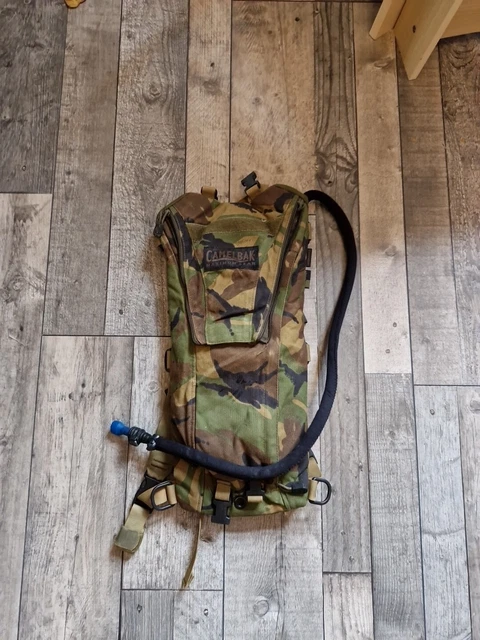 BRITISH ARMY ISSUE Dpm Mtp Cambak 3 Litre Used Blue Flap Rucksack Cadet ...