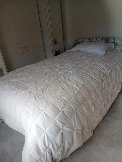 4FT DOUBLE BED with mattress and headboard £37.10 - PicClick UK