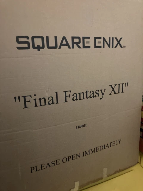 RARE FINAL FANTASY XII promo carton standee ffxii promotionnel EUR 334 ...