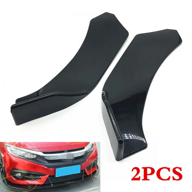 NEW CAR FRONT Bumper Spoiler Splitter Diffuser Bumper Canard Lip Body ...