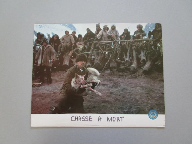 CHARLES BRONSON &CHASSE A Mort" (Death Hunt) Lobby Card Big Size Lb6 ...