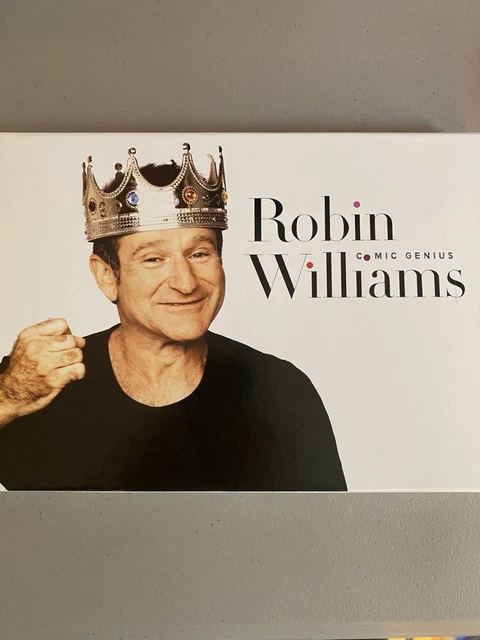 ROBIN WILLIAMS: COMIC Genius Deluxe Set Time Life (DVD, 2018) Free ...