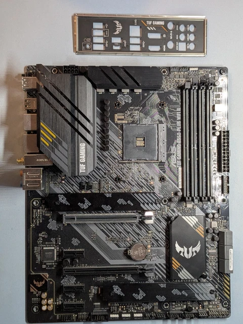 ASUS TUF GAMING B550-PLUS AMD B550 Socket AM4 ATX Motherboard £52.70 ...