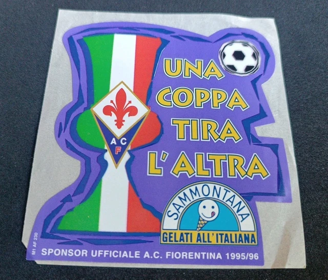 ADESIVO STICKERS SIMBOLO Badge Stemma Logo Crest Club Fiorentina ...
