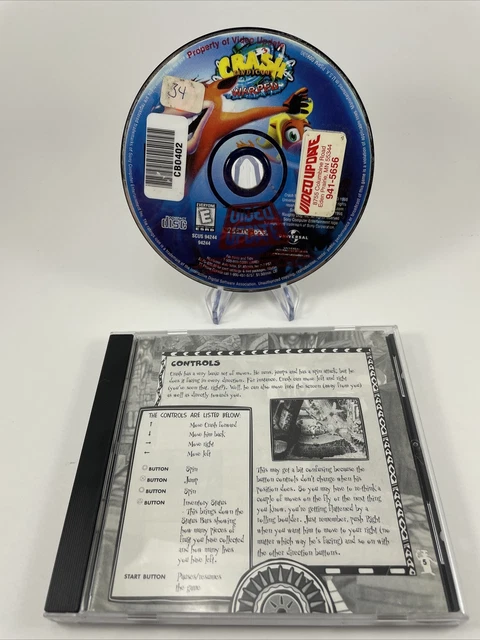 CRASH BANDICOOT 3 Warped PlayStation 1 PS1 Disc Only! $10.98 - PicClick