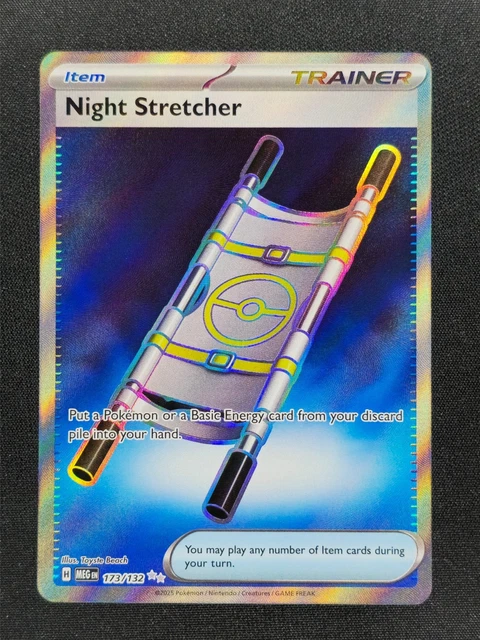 NIGHT STRETCHER 173 Pokemon Mega Evolutions 2025 NM 🔥🔥🔥 £4.68 - PicClick UK