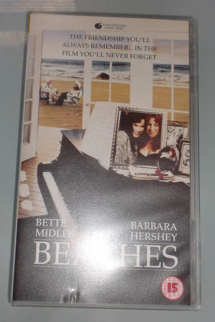 BEACHES - VHS Video - Bette Midler - Barbara Hershey £0.99 - PicClick UK