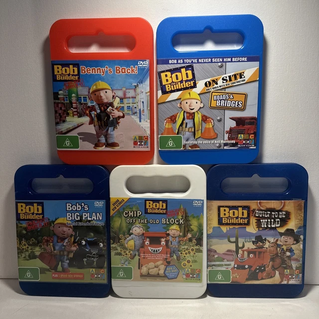 BOB THE BUILDER dvd bundle lot |ABC KIDS|animation| PAL R4 | FREE POST ...