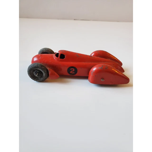 RARE 1930S DINKY Toys #23d Red Auto Union Racing Car $164.00 - PicClick CA