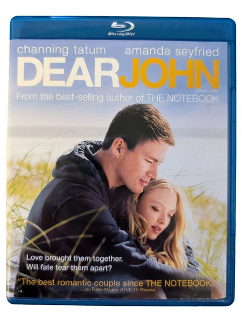 DEAR JOHN (BLU-RAY, 2010) Channing Tatum & Amanda Seyfried $3.00 ...