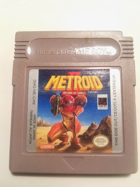 METROID II (2) Return of Samus - Nintendo Game Boy - 100% Original ...