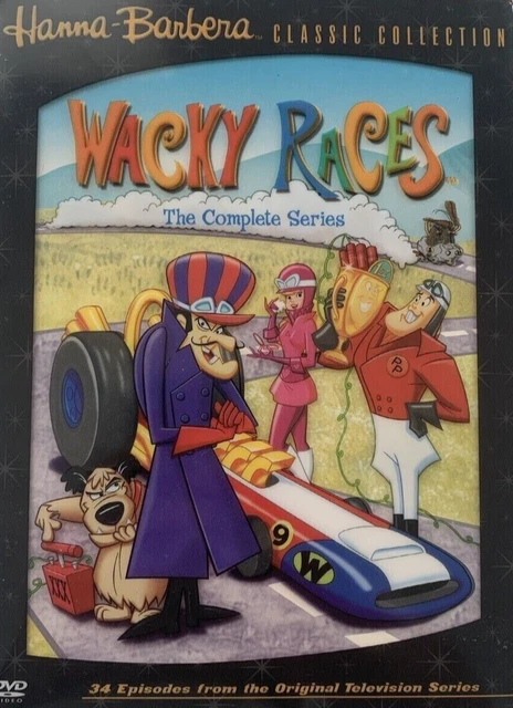 WACKY RACES DVD - Hanna Barbera Animated Series - Penelope Pitstop EUR ...