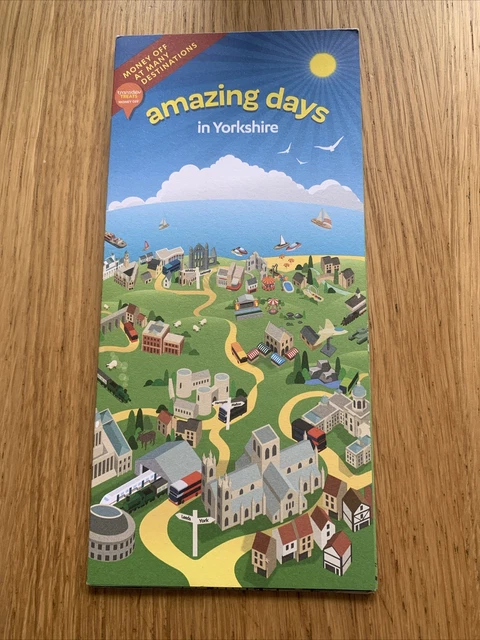 TRANSDEV: AMAZING DAYS by bus in Yorkshire folded map/leaflet EUR 1,76 ...