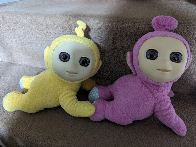 TELETUBBIES MASCOT SOFT Toy Plush Teletubbies Pink Ping Sitting TV ...