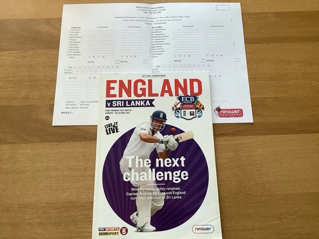 Programmes, Cricket Memorabilia, Sports Memorabilia - PicClick UK