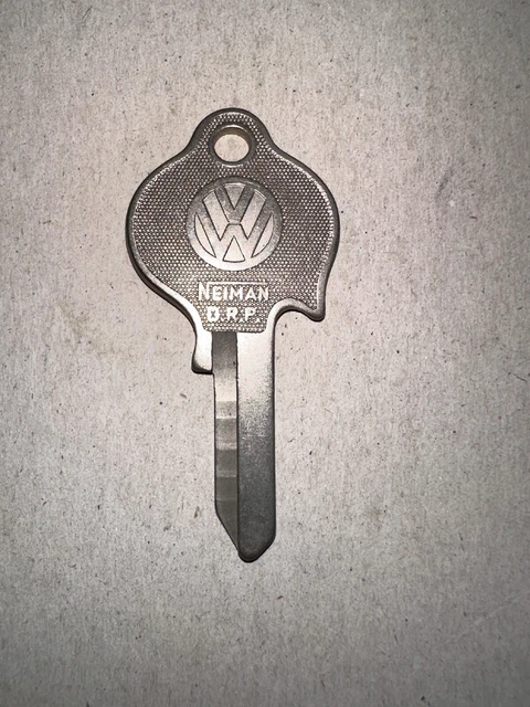 ORIGINAL VW SCHLÜSSELROHLING Schlüssel Rohling / Neiman VW Ovali Käfer ...