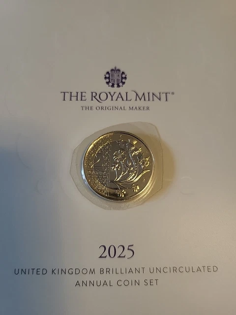 2025 £2 TWO Pound Coin Flowers of The Four Nations - BU Brilliant ...