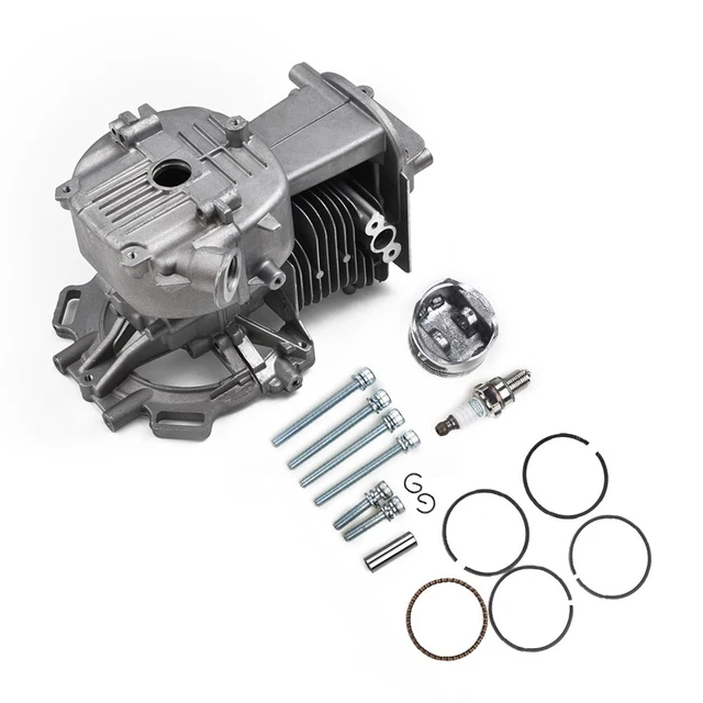 CYLINDER ASSEMBLY PISTON Pin Circlip Kit For Honda GX35 GX35NT Lawn ...