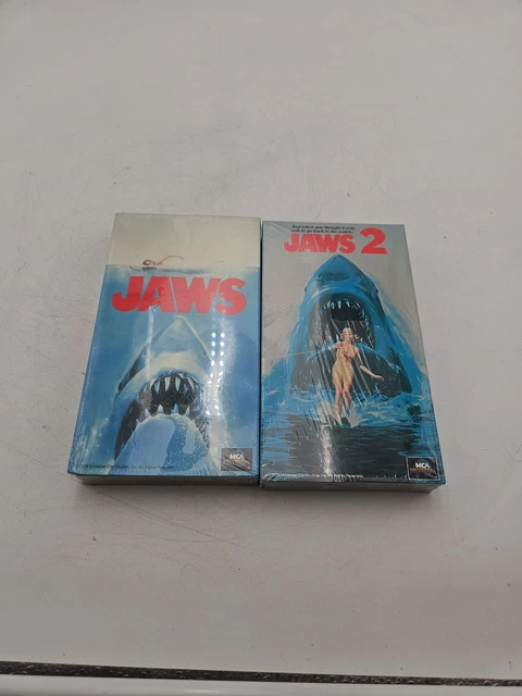 JAWS JAWS 2 VHS 1991 Drama Horror Thriller PG Sealed Read Description £72.55 - PicClick UK