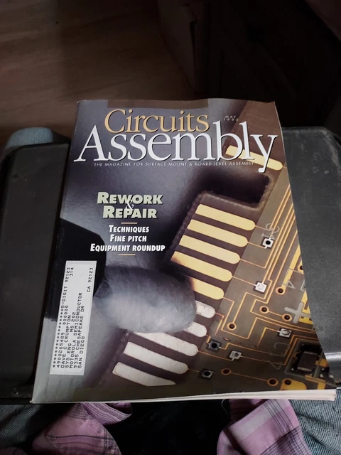 CIRCUITS ASSEMBLY MAGAZINE Rework Repair May 1992 $30.00 - PicClick