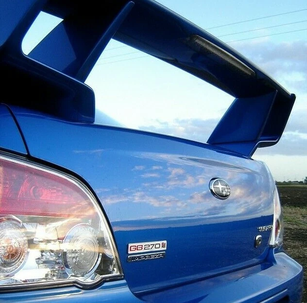 SUBARU IMPREZA GB270 Prodrive Spoiler Wing Oem Hawkeye Blobeye Bugeye ...