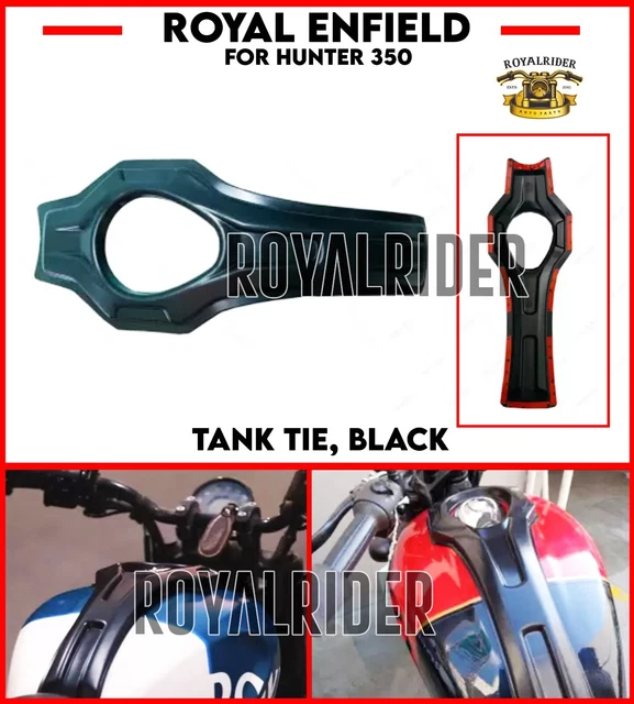 ROYAL ENFIELD HUNTER 350 "TANK TIE, BLACK" $56.49 - PicClick CA