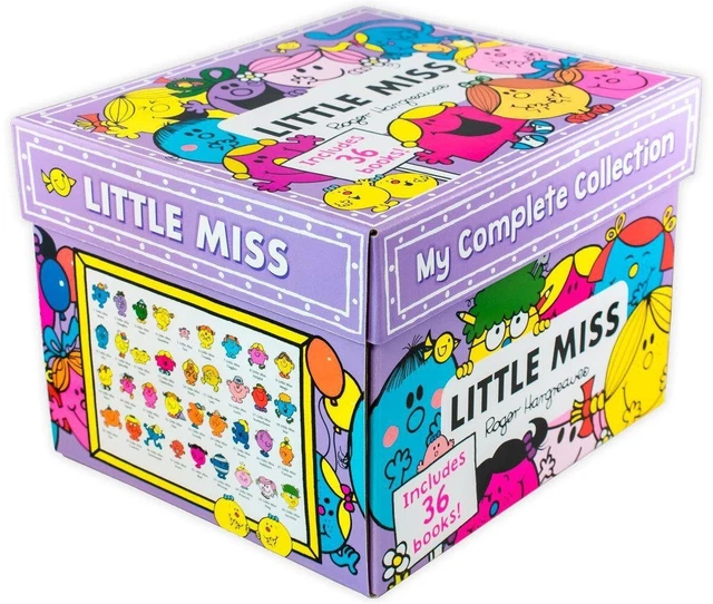 LITTLE MISS 36 Books My Complete Box Set By Roger Hargreaves ...
