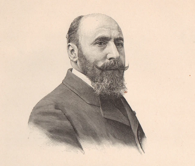 PORTRAIT JOSEPH WENCKER peintre peinture Strasbourg 1904 EUR 12,49 ...