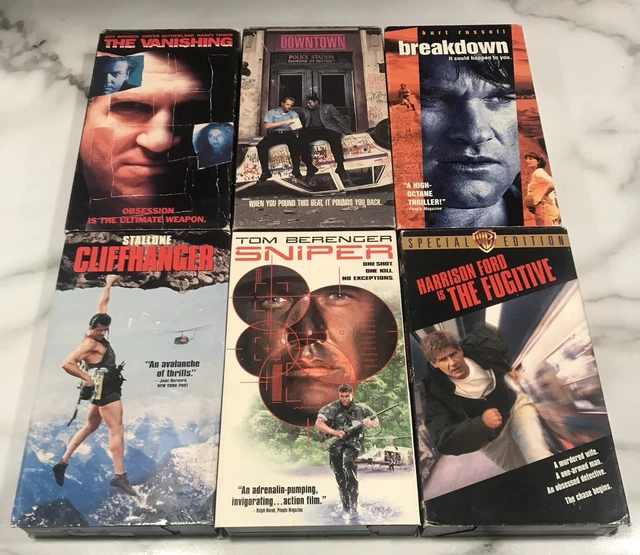 ACTION MOVIE VHS LOT 80s-90s Films £26.66 - PicClick UK