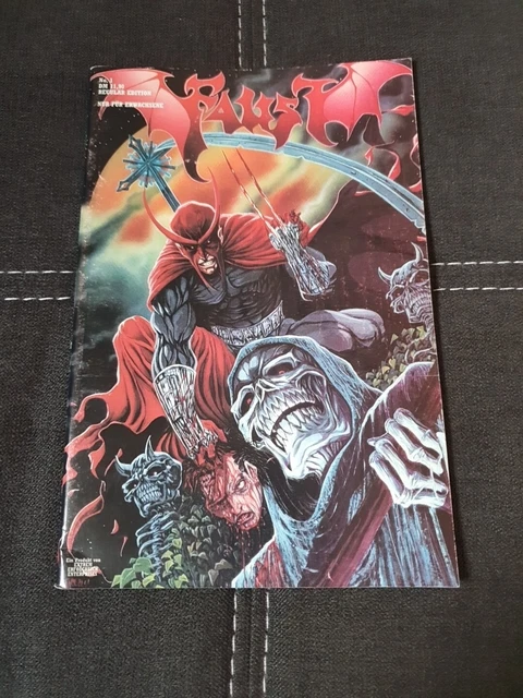 FAUST NO/NR. 1,EEE Comics,1. Auflage 1998,Kult Horror COMIC, Bela B ...