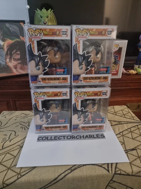 DRAGON BALL Z - Goku Ultra Instinct Sign NYCC NEW Funko Pop! Vinyl - IN ...
