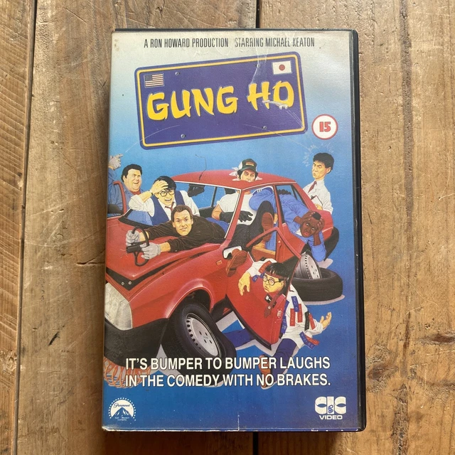 GUNG HO VHS - Big Box/Ex Rental - CIC Video 1986 £20.00 - PicClick UK