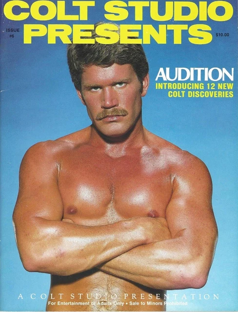 VINTAGE COLT STUDIO Presents Audition Beefcake Physique Magazine 1985 ...