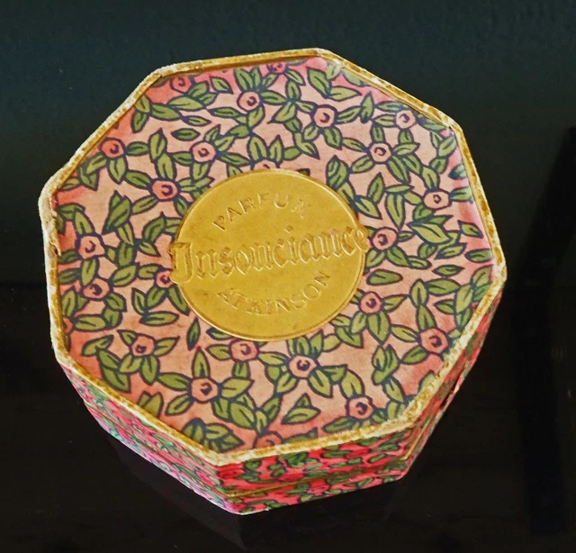 ANTIQUE CARDBOARD BOX for perfume bottle Atkinson 'Insouciance' 1920/30 ...