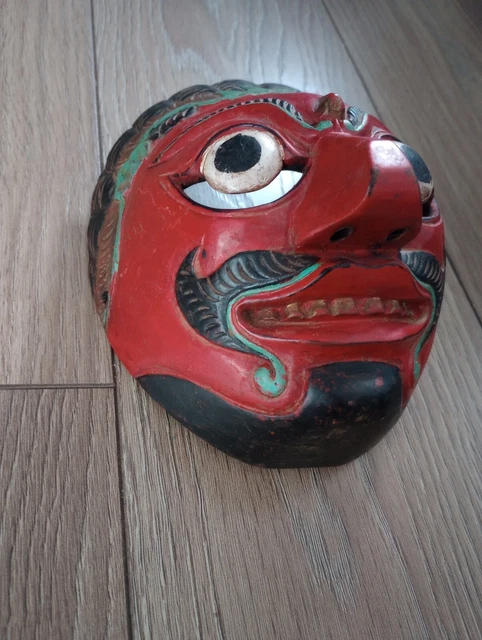 ORIGINAL INDONESIA TOPENG Folk Dance Mask Java $43.28 - PicClick