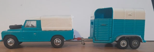 CORGI LAND ROVER & double Rice horsebox £31.88 - PicClick UK