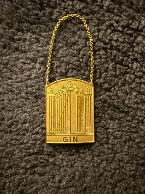 VINTAGE 1960S THE "21" Club 21 West 52nd New York Gilt GIN Liquor ...