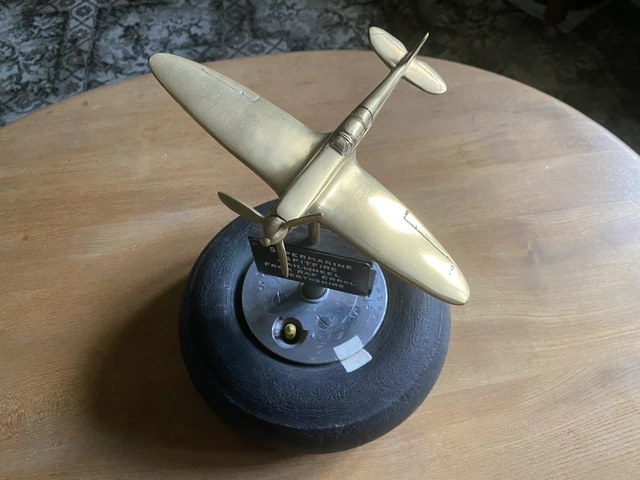 SUPERMARINE SPITFIRE FIGHTER Tail Wheel VG Condition WW2 RAF Errol ...